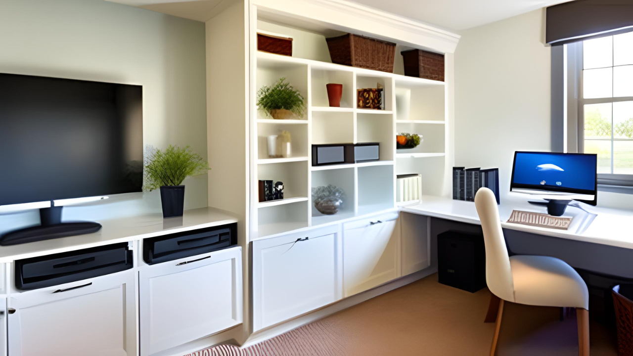 25 Vertical Space Optimization Tips For Home Office? - Pantry Raider