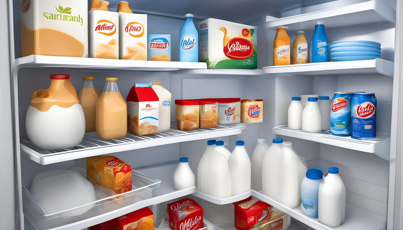 Where Should Milk Go In The Fridge? - Pantry Raider