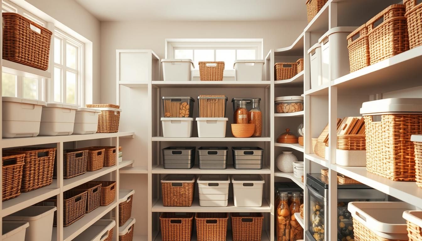 Where Can I Purchase Stackable Storage Bins Designed For Pantry Use?